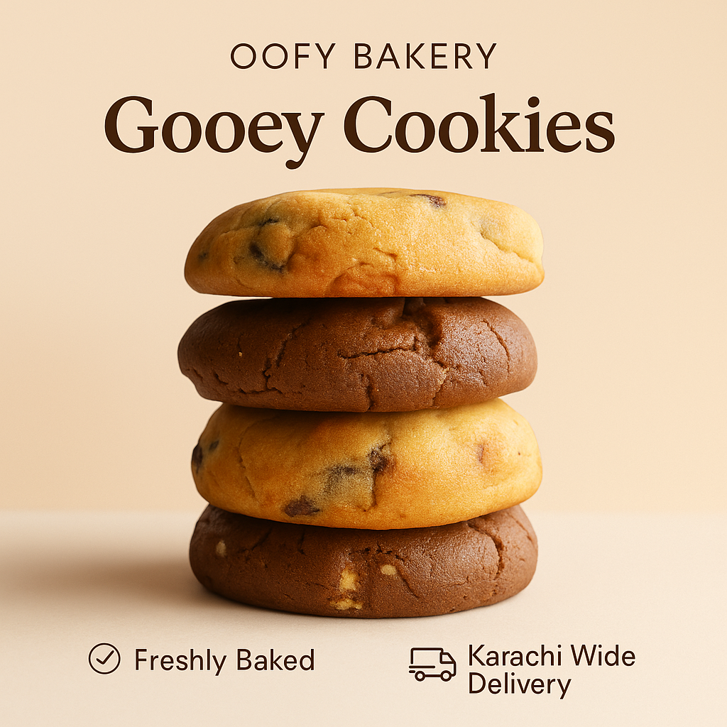 Gooey Cookies – Pack of 6 – oofy